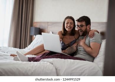 People Sexual Technology Concept Happy Couple Stock Photo Shutterstock