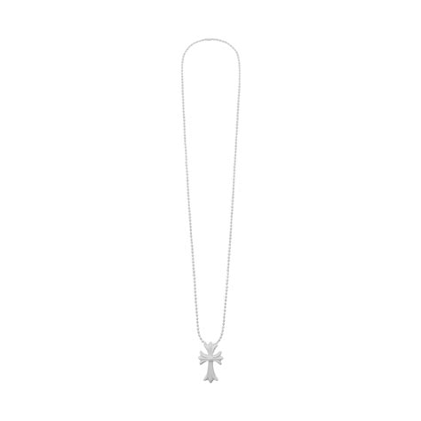크롬하츠 실리크롬 Ch 크로스 펜던트 화이트 20222023 Chrome Hearts Kream