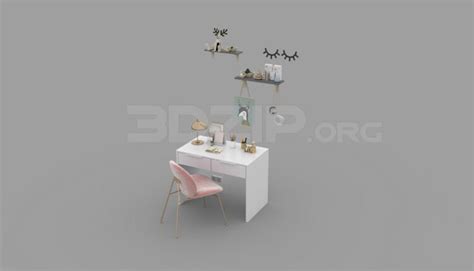 3748 Free 3d Desks Model Download 3dzip Org 3d Model Free Download