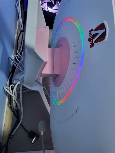 Aoc AG273FXR 27 FHD IPS 144Hz 1Ms Radeon Sync FX Light Gaming Monitor White Pink Pink Power