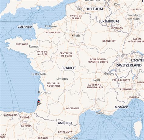 Léon France Map Latitude And Longitude Where Is Léon Maps