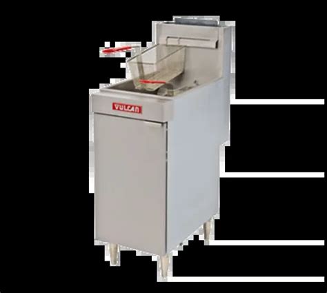 Vulcan Lg300 Qs Platinum Gas Floor Model Full Pot Fryer