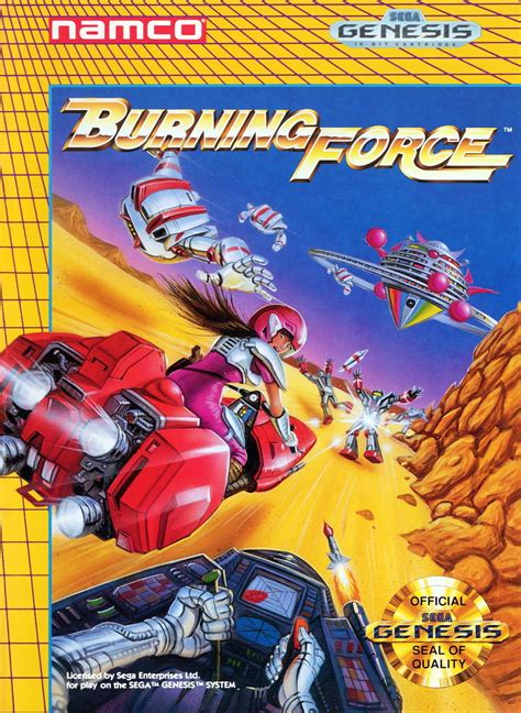 Burning Force For Sega Megadrive The Video Games Museum
