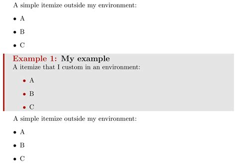 Tcolorbox Automate The Option Setting For An Itemize Inside An Environment TeX LaTeX Stack