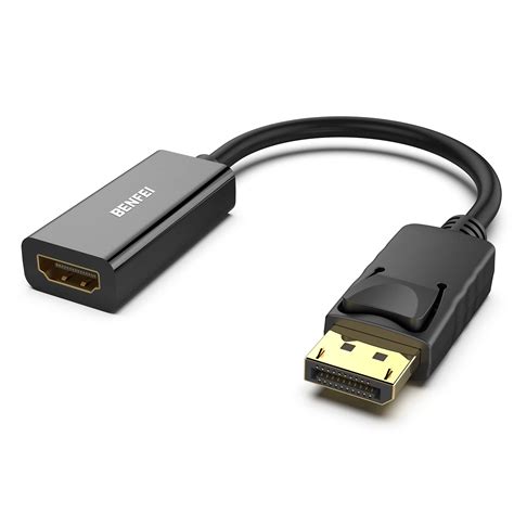 Buy BENFEI DisplayPort to HDMI, Gold-Plated DP Display Port to HDMI ...
