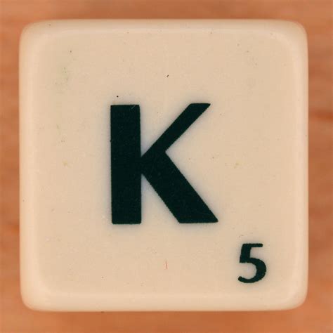 Scrabble Scramble Letter K Leo Reynolds Flickr