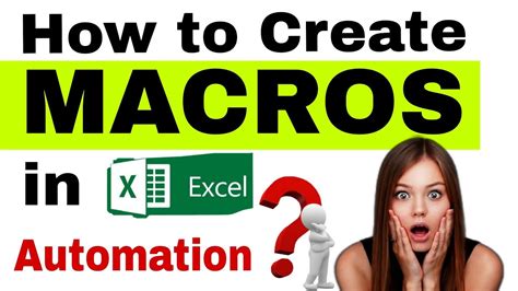 How To Create MACROS In Excel Learn MACRO In Minutes YouTube