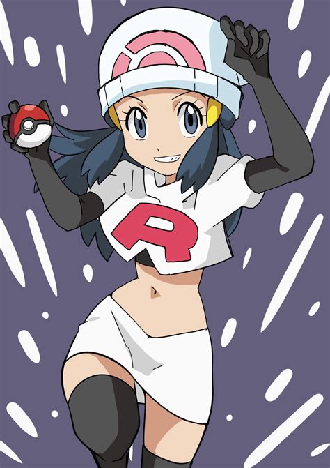 Dawn And Jessie Pokemon And More Drawn By Hainchu Danbooru