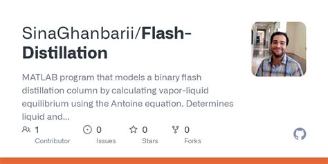 Github Sinaghanbariiflash Distillation Matlab Program That Models A