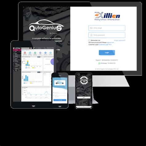 Auto Genius Erp Software At 10000 00 Inr In Jaipur Exillien Softech