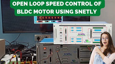 open loop speed control of bldc motor using snetly