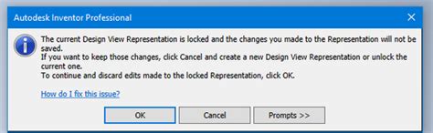 Solved Current Design View Is Locked Autodesk Community