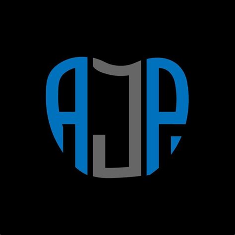 Ajp Letter Logo Creative Design Ajp Unique Design 29710619 Vector Art