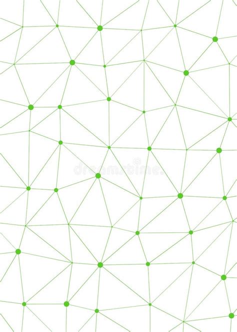 Abstract Low Polygon Color Generative Art Background Illustration Stock