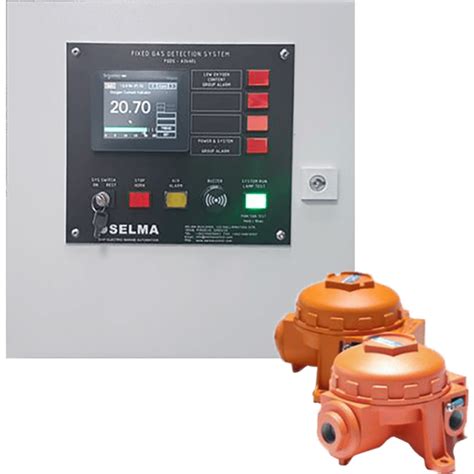 Gas Detection System SELMA SHIP ELECTRIC MARINE CONTROL