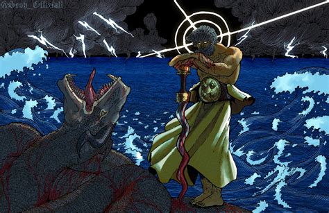 Dyeus Phter And Hngis Proto Indo European Mythology Drawn By Seoh