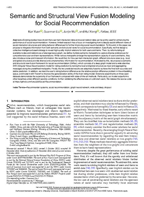 Semantic And Structural View Fusion Modeling For Social Recommendation However Limited