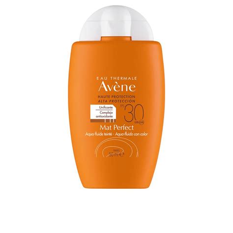 Флуид за лице със слънцезащитен и матиращ ефект Mat Perfect Aqua Fluid Spf30 Avene 50 Ml
