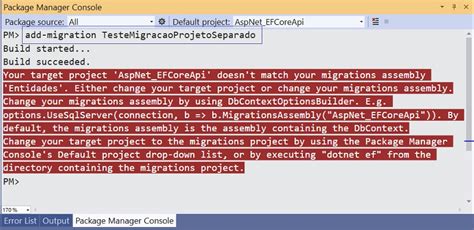 EF Core Apresentando E Usando O Migrations III