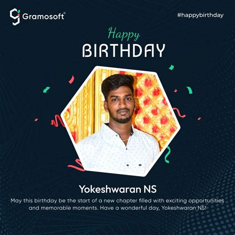 Gramosoft Pvt Ltd On Linkedin Birthday Birthdaywishes Gramosoftteam