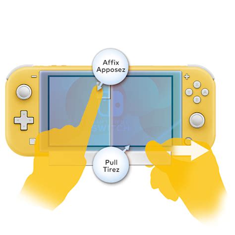 Nintendo Switch Lite Protective Screen Filter My Nintendo Store