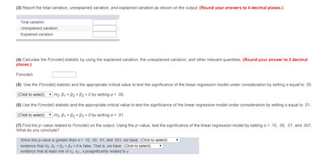 Solved We Give Excel Output Of Regression Analysis Above Chegg Com