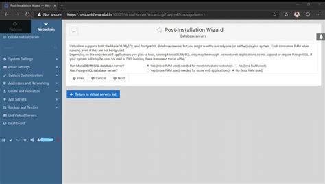 How To Install Virtualmin Control Panel In Ubuntu 1804 Server On Vps