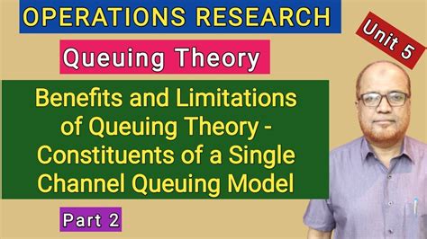 Operations Research I Queuing Theory I Theory Explained I Part 2 I Hasham Ali Khan I Youtube
