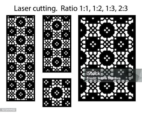 그늘 화면 개인 정보 보호 울타리 템플릿 레이저 컷 벡터 패널 화면 울타리 칸막이 Cnc 장식 패턴 잘리 디자인 인테리어 요소 이슬람 아랍어 레이저 절단 Jali에 대한