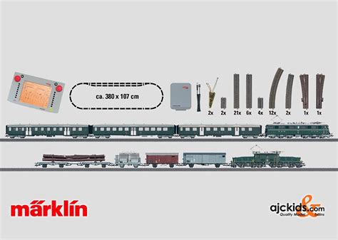 Marklin 29680 Mega Starter Set Gotthard With Central Station In H0
