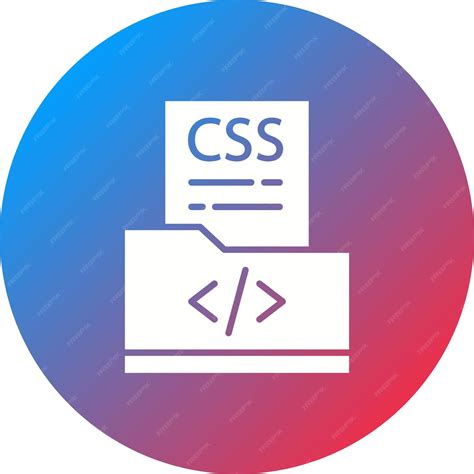 Premium Vector Css File Icon Vector Image Can Be Used For Coding And Development