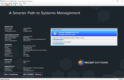 Leverage BGInfo In WinPE Recast Software