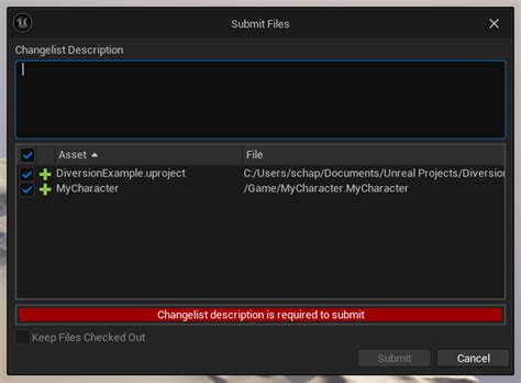 Unreal Engine Plugin - Diversion Documentation