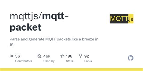 GitHub Mqttjs Mqtt Packet Parse And Generate MQTT Packets Like A Breeze In JS