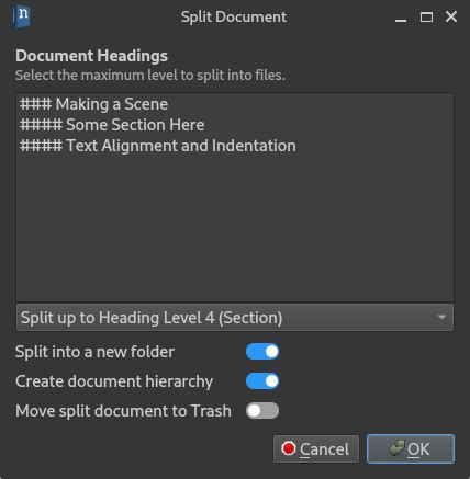 Split And Merge Documents