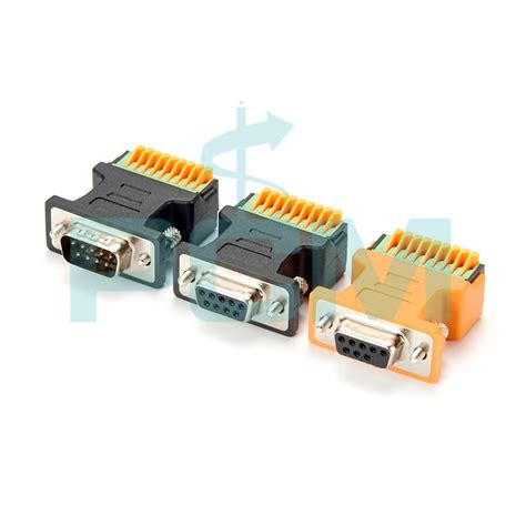 China Can Db9 To Terminal Block Connector With 120Ω Resistor Manufacturers Suppliers Factory
