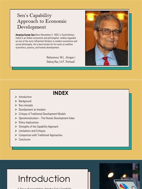 Sens Capability Approach To Development Pdf Economics Liberal