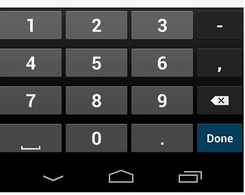 Android Caveats To Using InputType TYPE CLASS PHONE For Numeric Input Stack Overflow