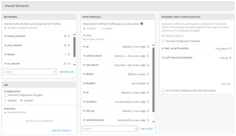 Switch Configuration Options Mist Juniper Networks