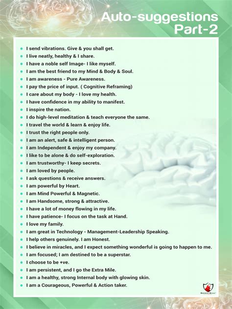 Autosuggestion Part 2 Pdf