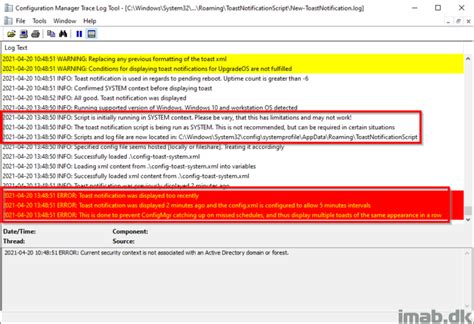 Windows Toast Notification Script Update Improved Re Run Behavior With ConfigMgr And Allow