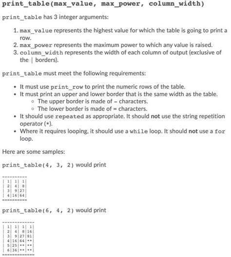 Solved Description The Program Will Print Nicely Formatted
