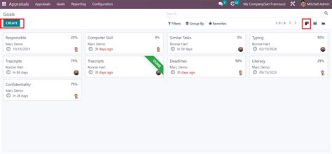 Goals In Odoo 16 Appraisal App Odoo V16 Enterprise Edition Book