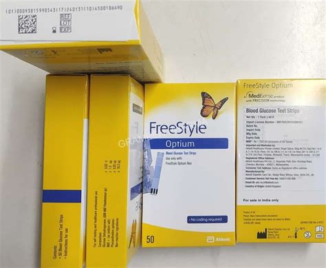 Free Style Optium 100 Strips At ₹ 540piece In Mumbai Id 2850833202533