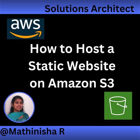How To Host A Static Website On Amazon S3 Mathinisha R Posted On The Topic Linkedin