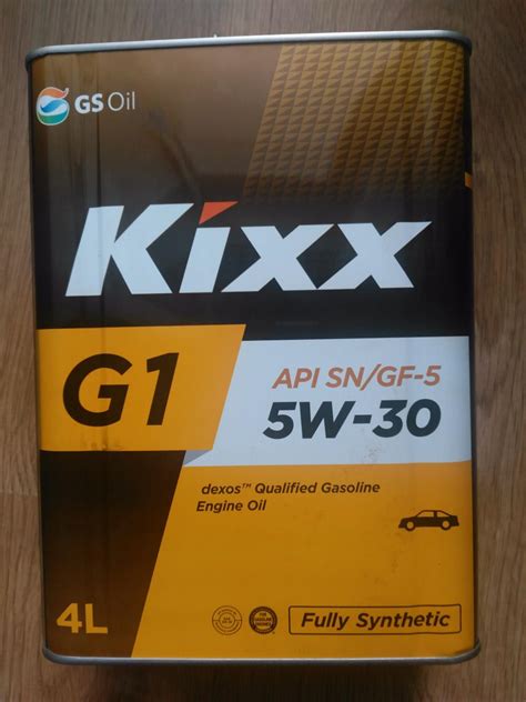 Kixx G1 Dexos1 5W-30 (API SN+, ILSAC GF-5; GM Dexos1 Gen2) - Kixx ...