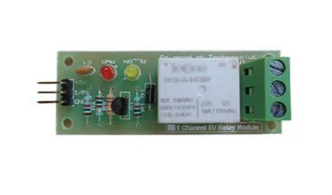 Single Channel 5v 10a Relay Module For Arduino Raspberry Pi Pic Microcontrollers At Rs 61