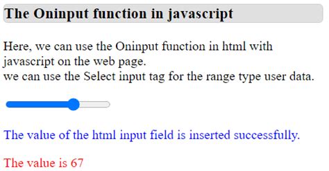 The Oninput Function In Javascript Tpoint Tech