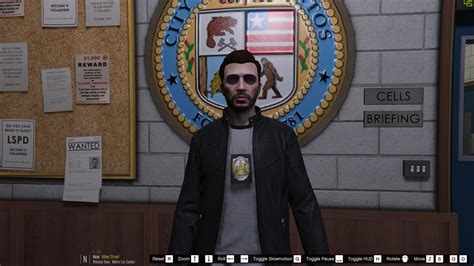 L S P D Badge For MP Characters GTA Mods Com