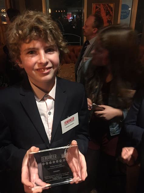 Young Innovator Wins Award For Facial Recognition Entry System For The